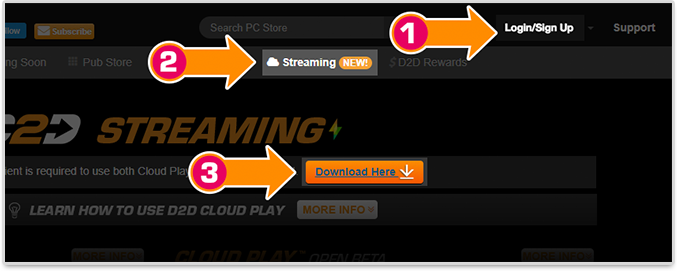 Streaming - Direct2Drive